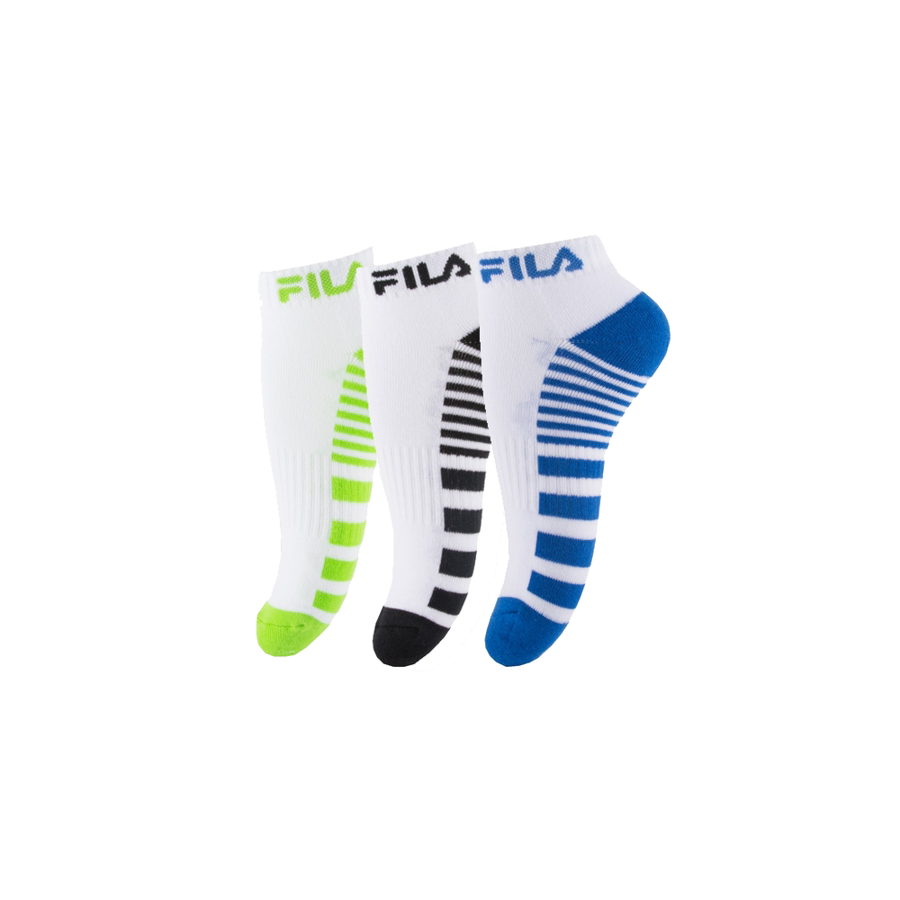 Men's FILA Cushion Foot Ankle Socks 3-Pack – SockSmart